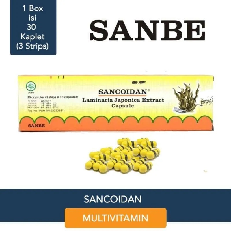 Jual Sancoidan Box 30 Tablet - meningkatkan daya tahan tubuh | Shopee ...