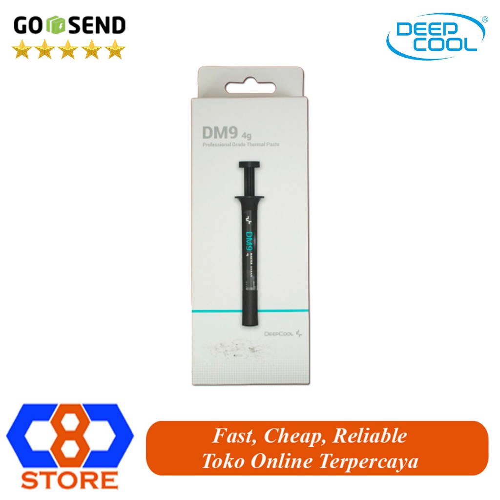 Jual THERMAL PASTE PASTA PROCESSOR DEEPCOOL DM9 4GR | Shopee Indonesia