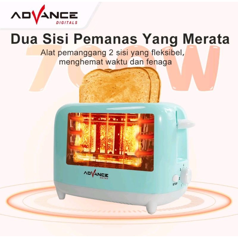 Jual Advance pemanggang roti / Toaster sandwich otomatis T-8866 ...