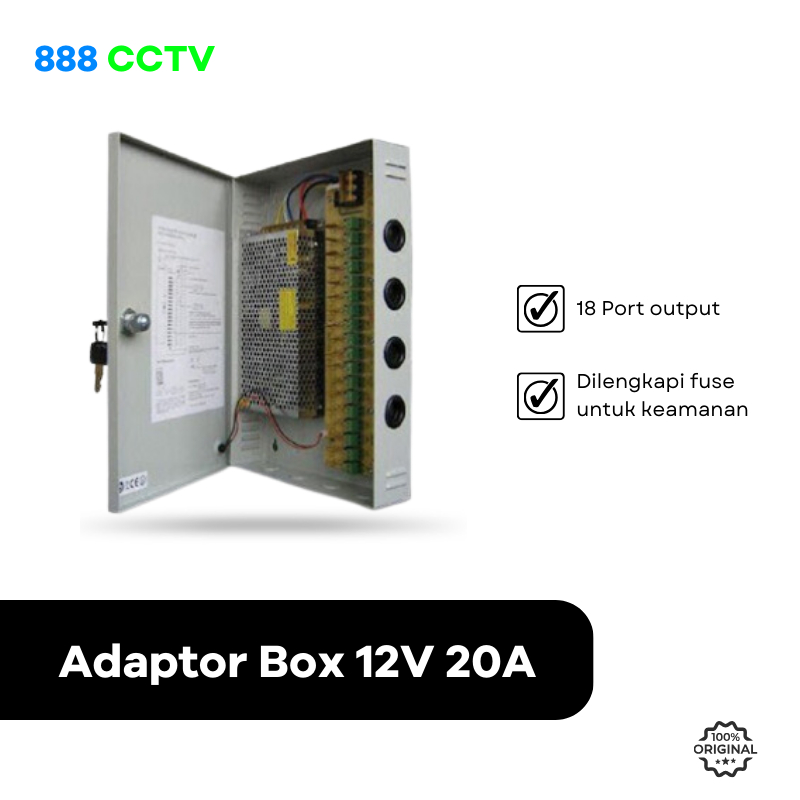 Jual Adaptor Box 12V 20A | Shopee Indonesia