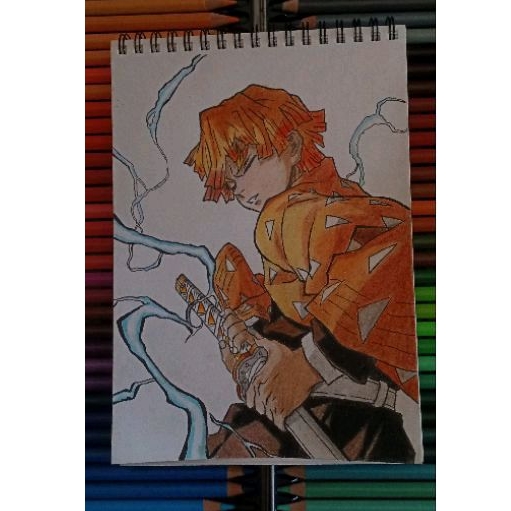 Jual [GAMBAR ANIME] KIMETSU NO YAIBA | ZENITSU AGATSUMA | Shopee Indonesia