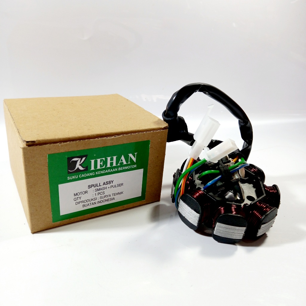 Jual SPULL ASSY SMASH LAMA PLUS PULSER STATOR ASSY SPUL KOMPLIT KIEHAN ...