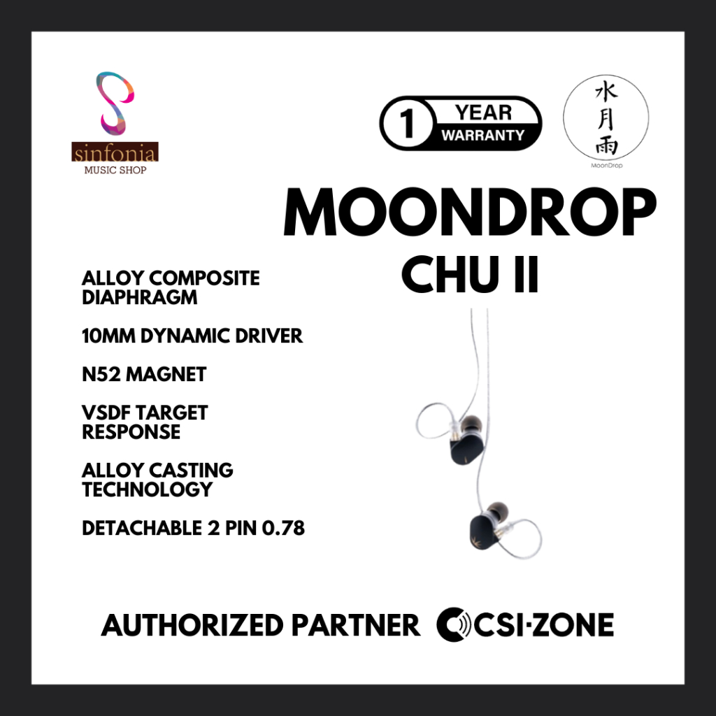 Jual Moondrop CHU2 / CHU 2 / CHU II Dynamic Driver in Ear Monitor Earphone | Shopee Indonesia