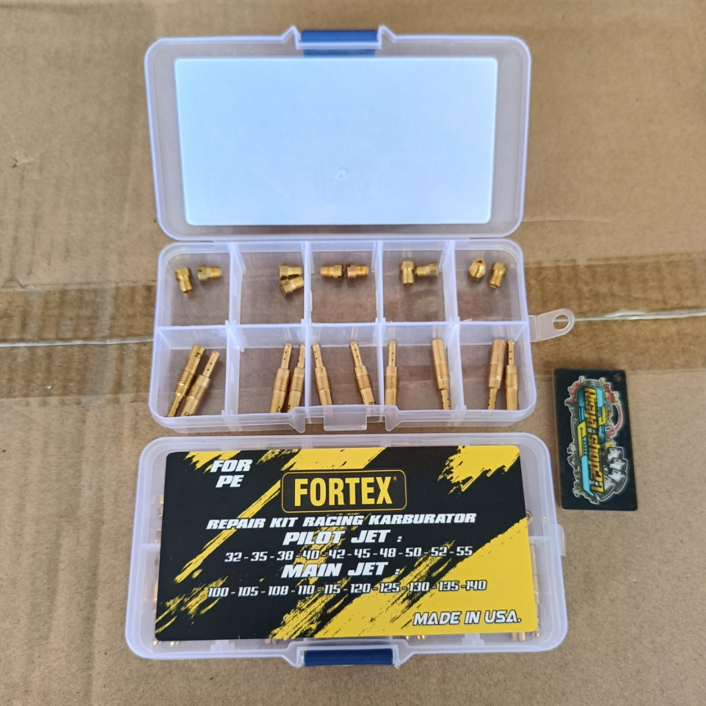 Jual Spuyer karburator Pilot Jet Main Jet PJ MJ Pe fortex | Shopee Indonesia