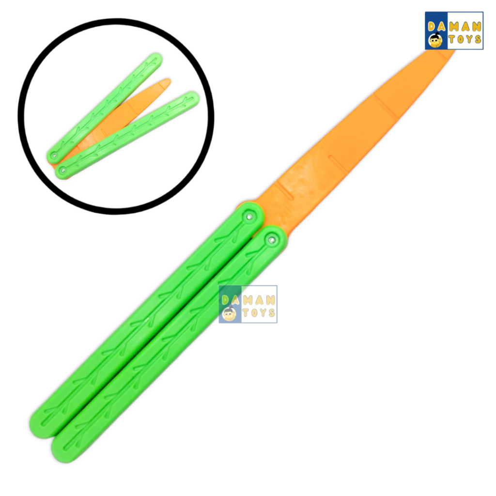 Jual Mainan Pisau Mini Gravity Carrot Knife Fidget Toy Wartel Lobak ...