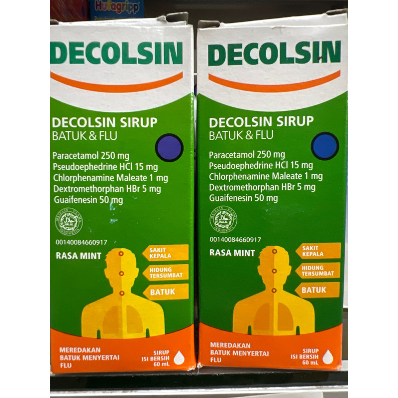Jual Decolsin syr 60ml | Shopee Indonesia