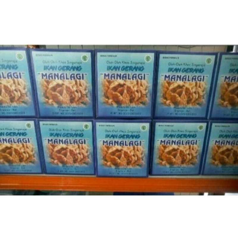 Jual Ikan Gerang Manalagi 150gr | oleh oleh khas singaraja | oleh oleh ...