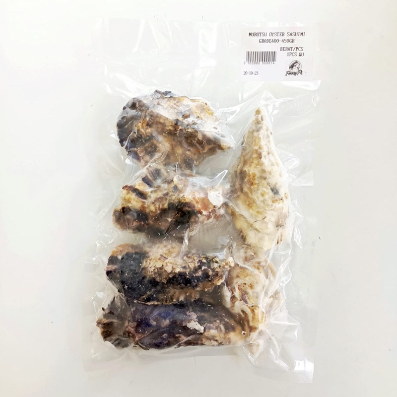 Jual Premium Japanese Murotsu Oyster Sashimi / Sakoshi Oyster 400-450 ...