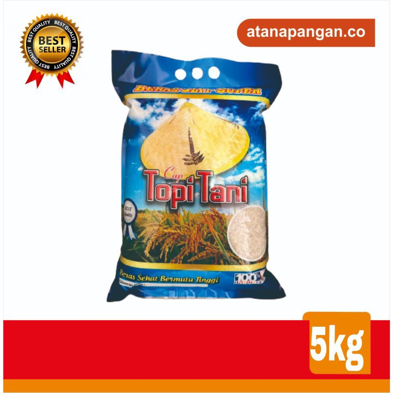 Jual BERAS CAP TOPI TANI- 5KG | Shopee Indonesia