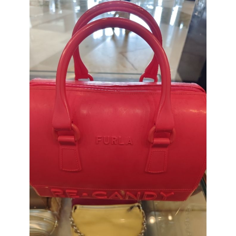 Jual Furlaa Re-Candy Medium Tote Bag (Flame Red) | Shopee Indonesia