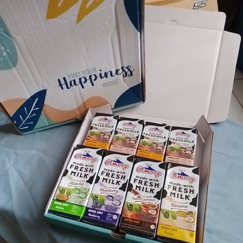 Jual KADO HAMPERS GIFT SET PAKET ULTAH PARCEL SUSU CIMORY ULTRA MILO ...