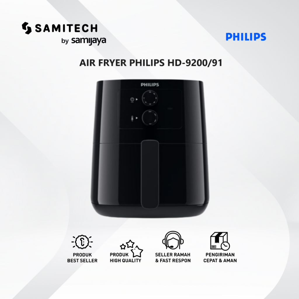 Jual AIR FRYER PHILIPS HD-9200/91 HD 9200 4LITER BERGARANSI | Shopee Indonesia