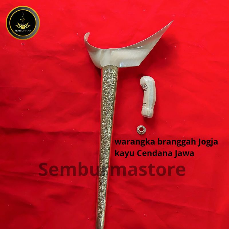 Jual Warangka Keris Branggah Yogyakarta (Jogja) Full Set- Kayu Cendana Jawa Garap Halus | Shopee ...