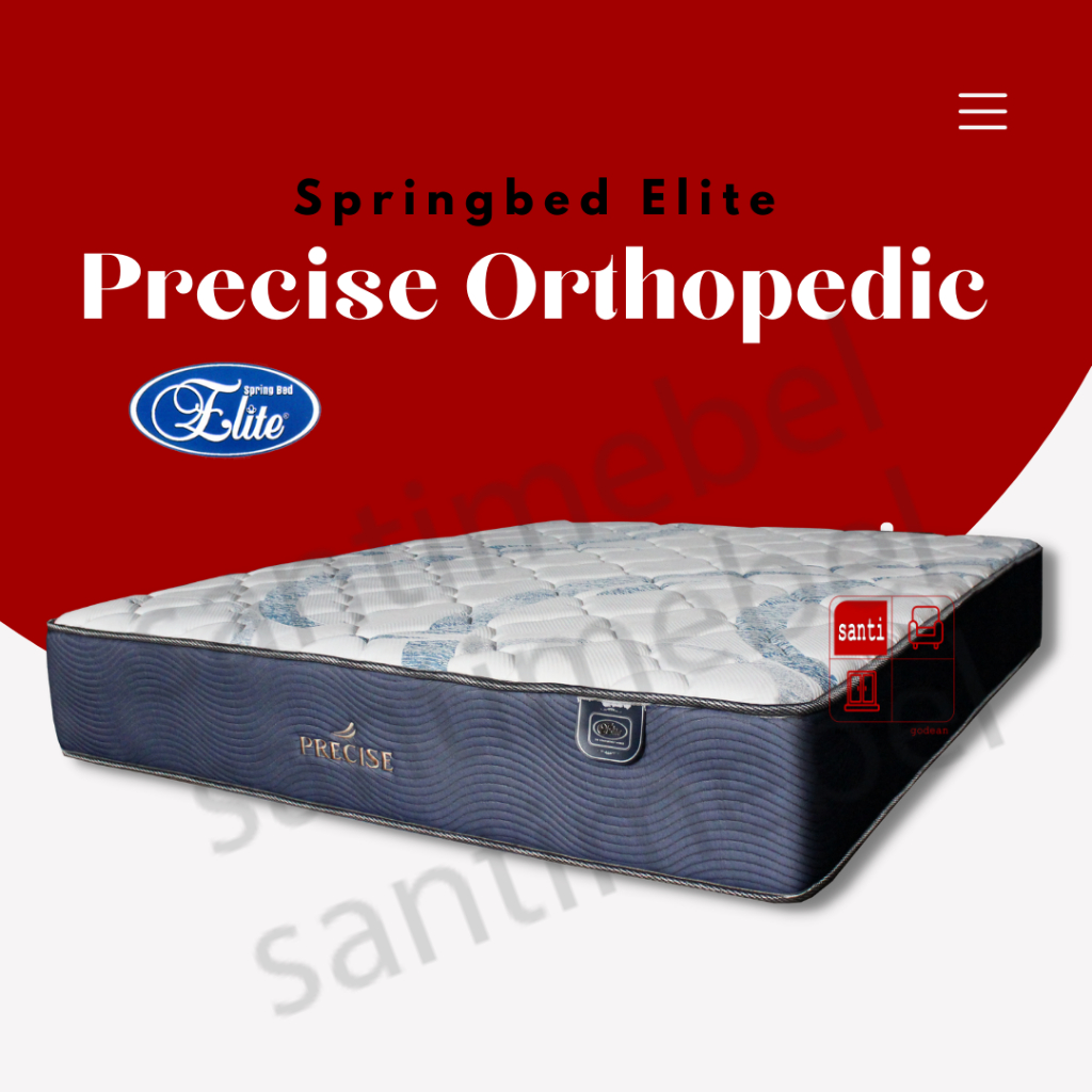 Jual Springbed Elite Precise Orthopedic 120 X 200 Kasur Saja Shopee