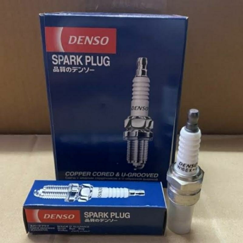 Jual Busi DENSO W16EXU W16EX U W16EX-U Kijang,Corolla,Starlet,Hardtop,Jimny Katana,Carry,karimun ...