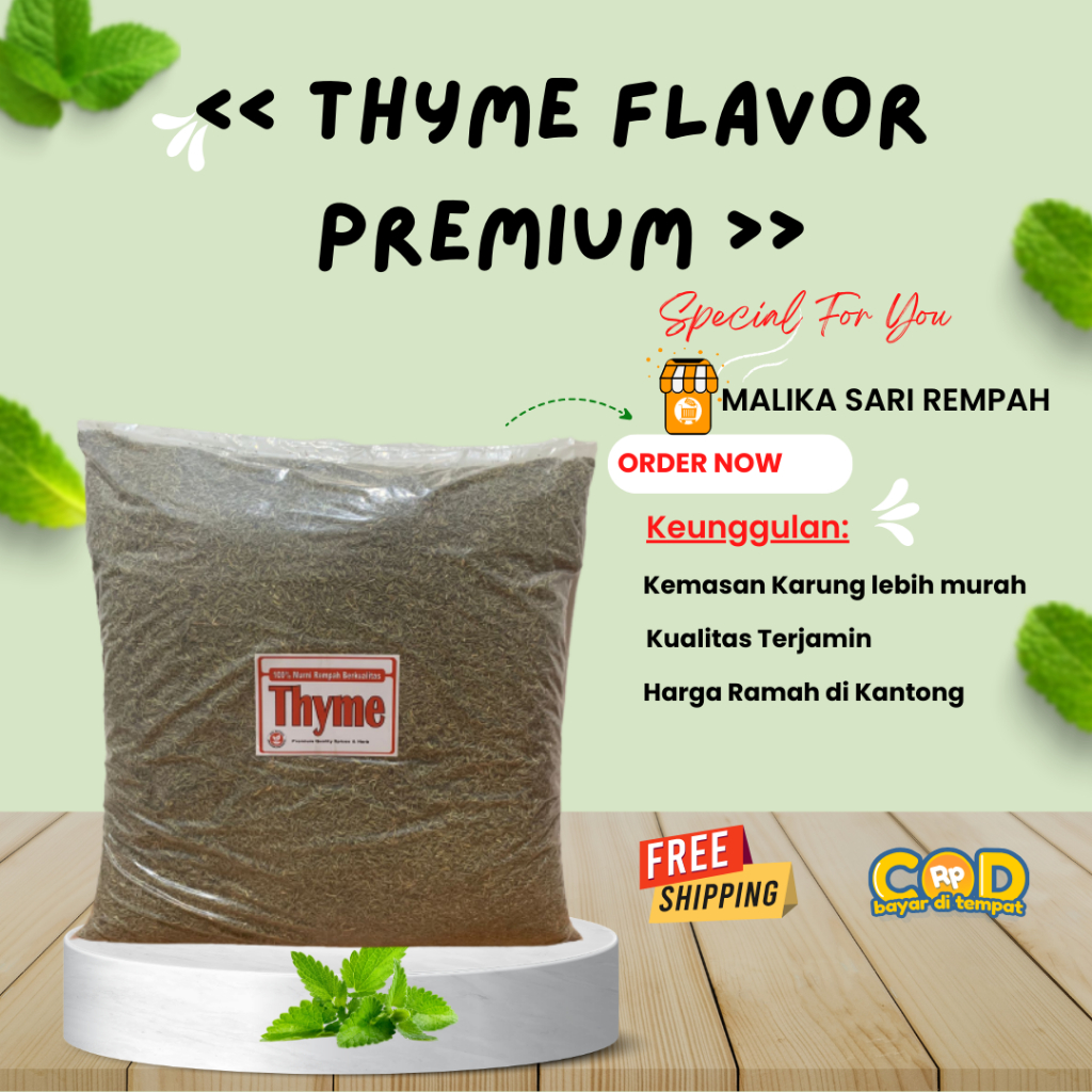 Jual Thyme Premium [ 1 KG ] | Shopee Indonesia