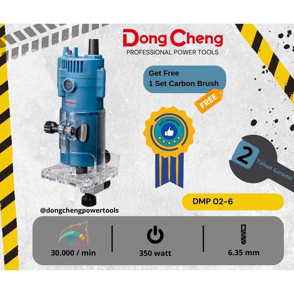 Jual Mesin Router / Profil / Trimmer Kayu Dong Cheng DMP 02-6 | Shopee ...