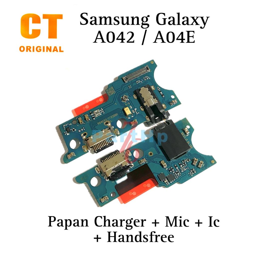 Jual Original CT Ada IC - Papan PCB Konektor Charger MIC Handsfee Samsung Galaxy A042 / A04E ...