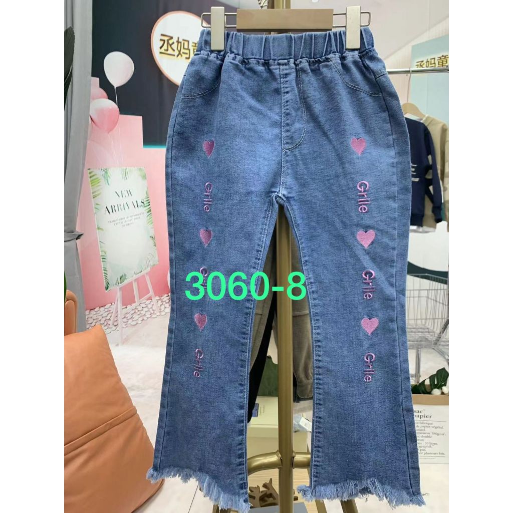 Jual Celana Jeans Anak Perempuan Import Motif Rendom Usia 1-10 Tahun ...