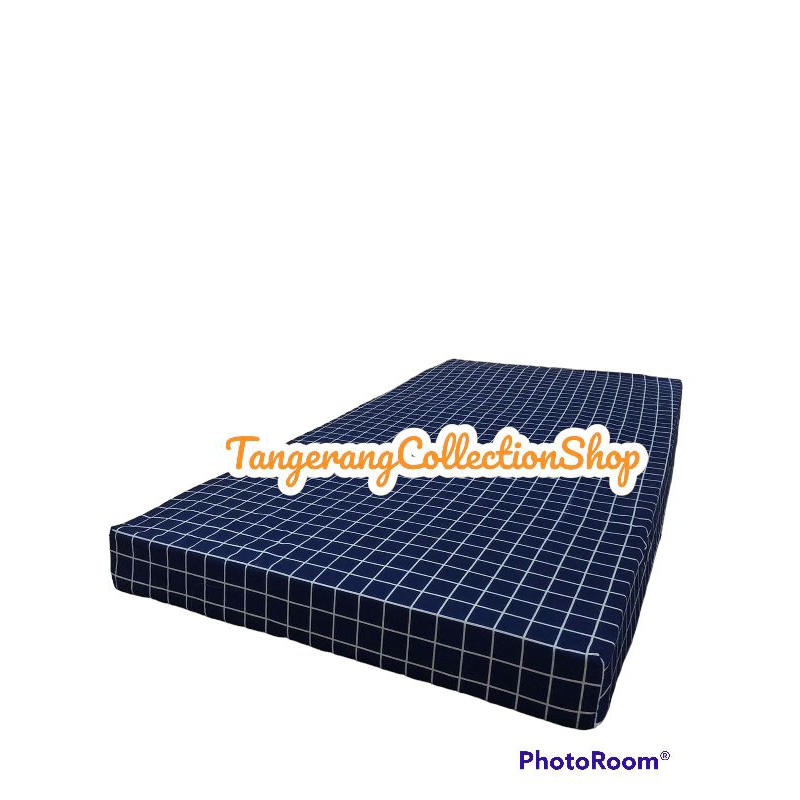 Jual Sarung Kasur Busa Single No 4 Resleting Kain Mixrotex Disperse ...