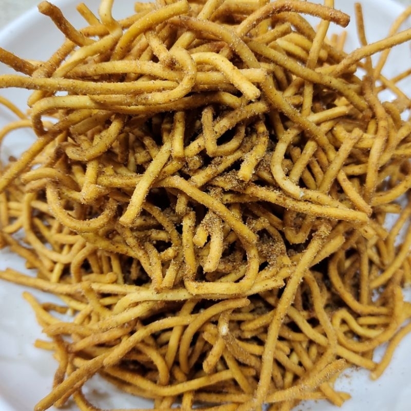 Jual Stik Mie //Stik Capung 500g Cemilan Pedas Snack Food | Shopee ...