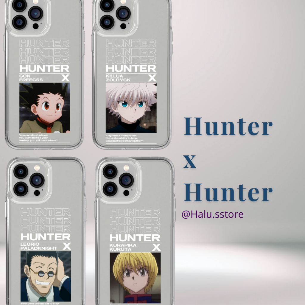 Jual Premium Case Hunter X Hunter Gon Freecs , Killua Zoldyck , Kurapika , Leorio bisa semua HP ...