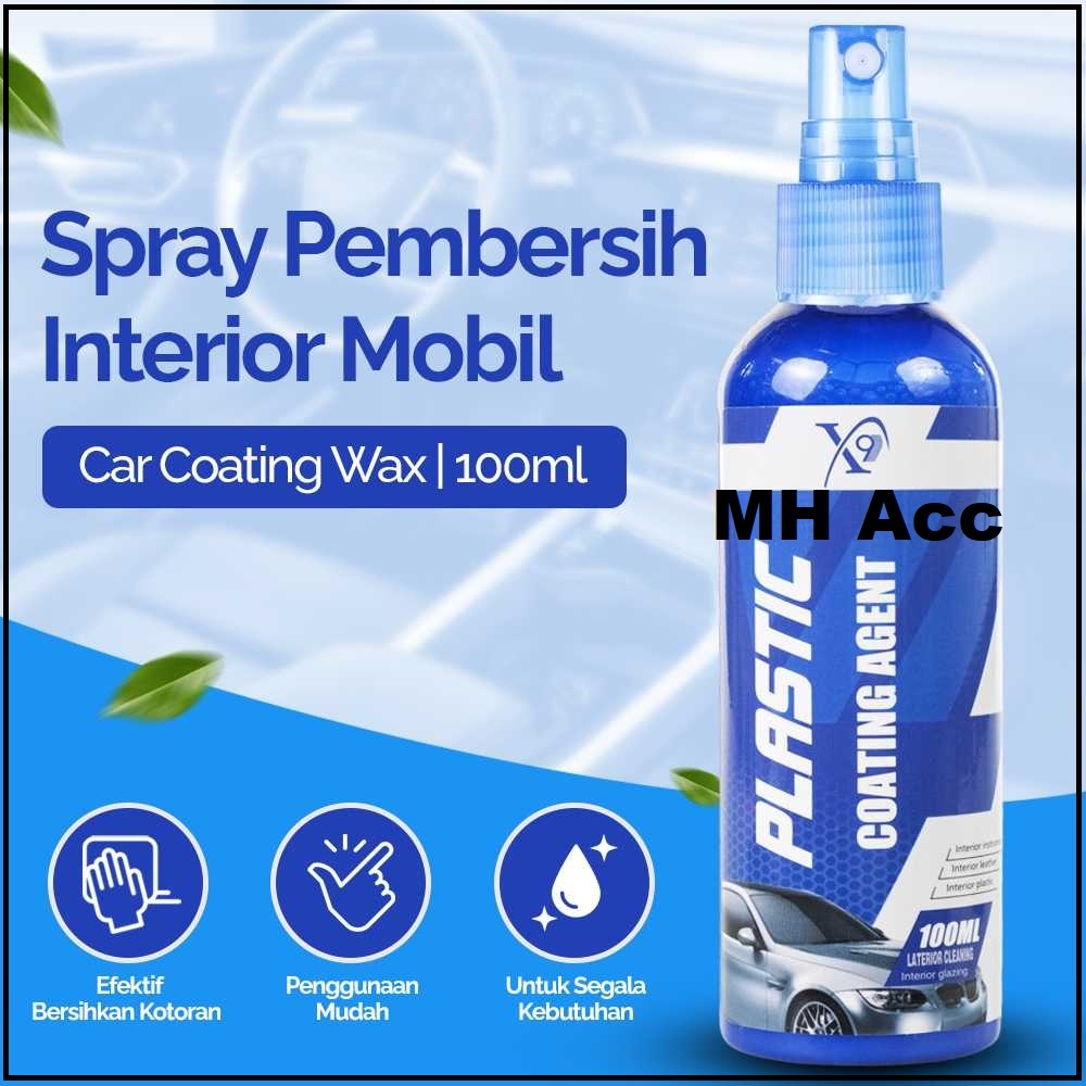 Jual Spray Pembersih X9 Interior Mobil Car Coating Wax 100ml - M48 ...