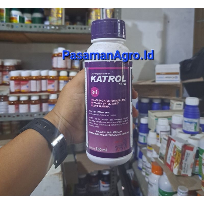 Jual KATROL 10 PA ( ZAT PENGATUR TUMBUH ) - PERANGSANG GETAH / KARET ...