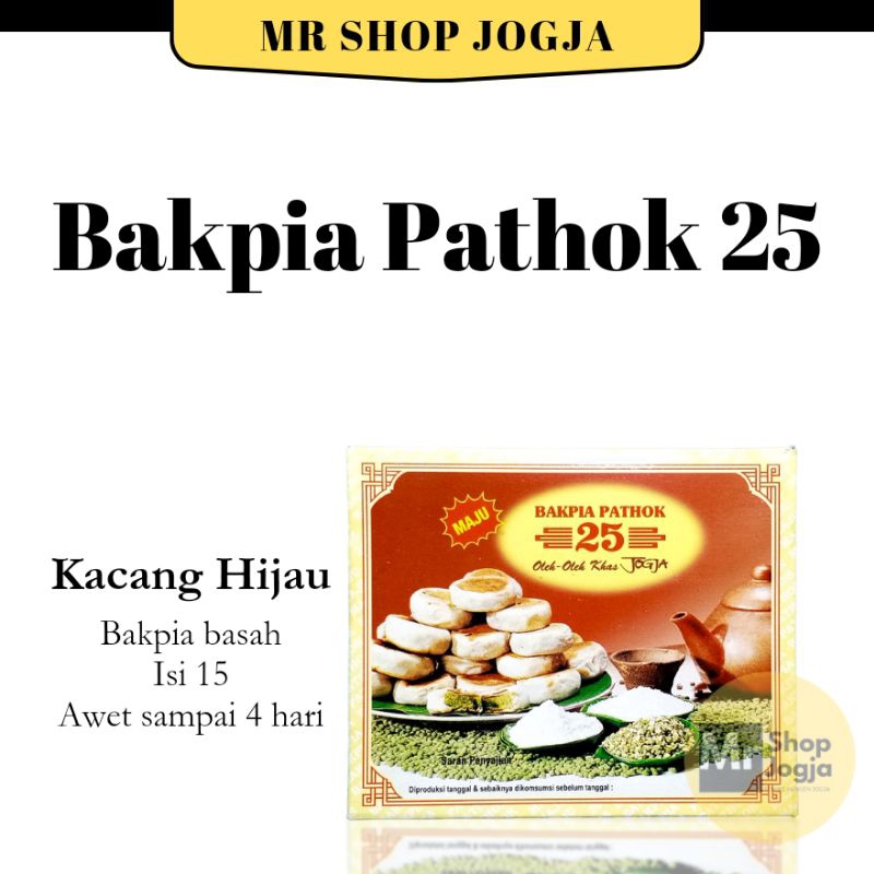 Jual Bakpia Pathok 25 Asli Original Kacang Hijau | Shopee Indonesia