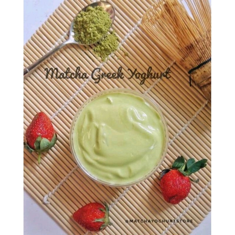 Jual Matcha Greek Yoghurt 500ml | Shopee Indonesia