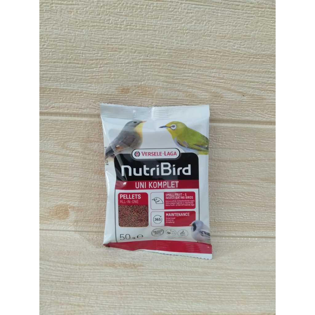 Jual Makanan Burung - NutriBrid Uni Komplet 50Gram | Shopee Indonesia