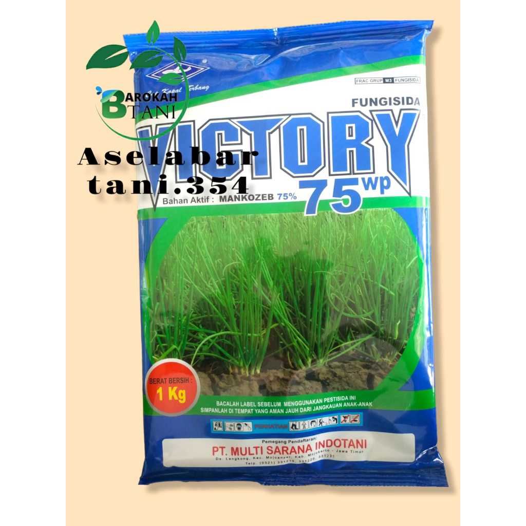 Jual Fungisida Victory Biru Blue 75WP Mankozeb Biru 1kg | Shopee Indonesia