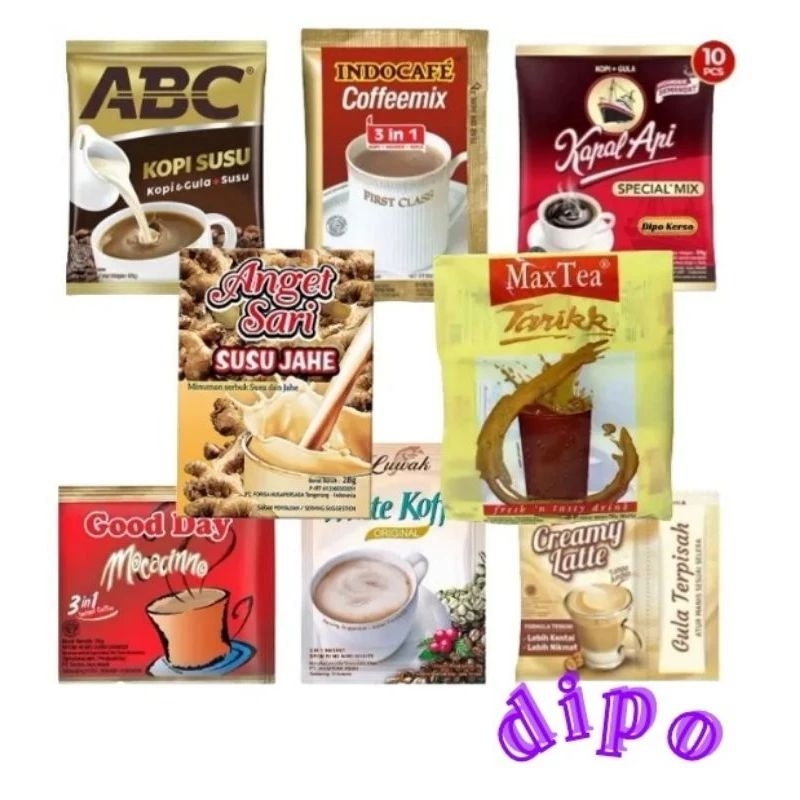 Jual ANEKA KOPI RENCENG 10 sachet | Shopee Indonesia