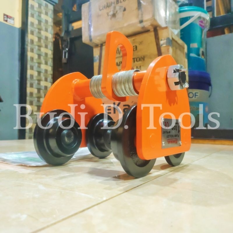 Jual Plain Trolley 1 Ton Nagasaki Troli Manual Geared Trolley Japan ...