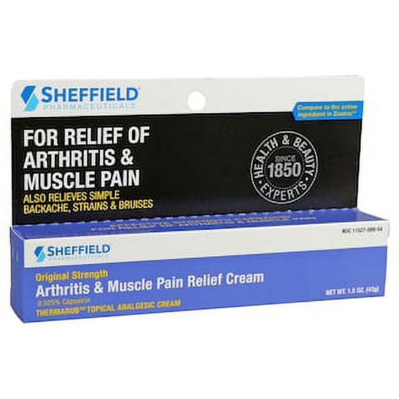 Jual Dr Sheffield Original Strength Arthritis Mucle Pain Relief Cream ...