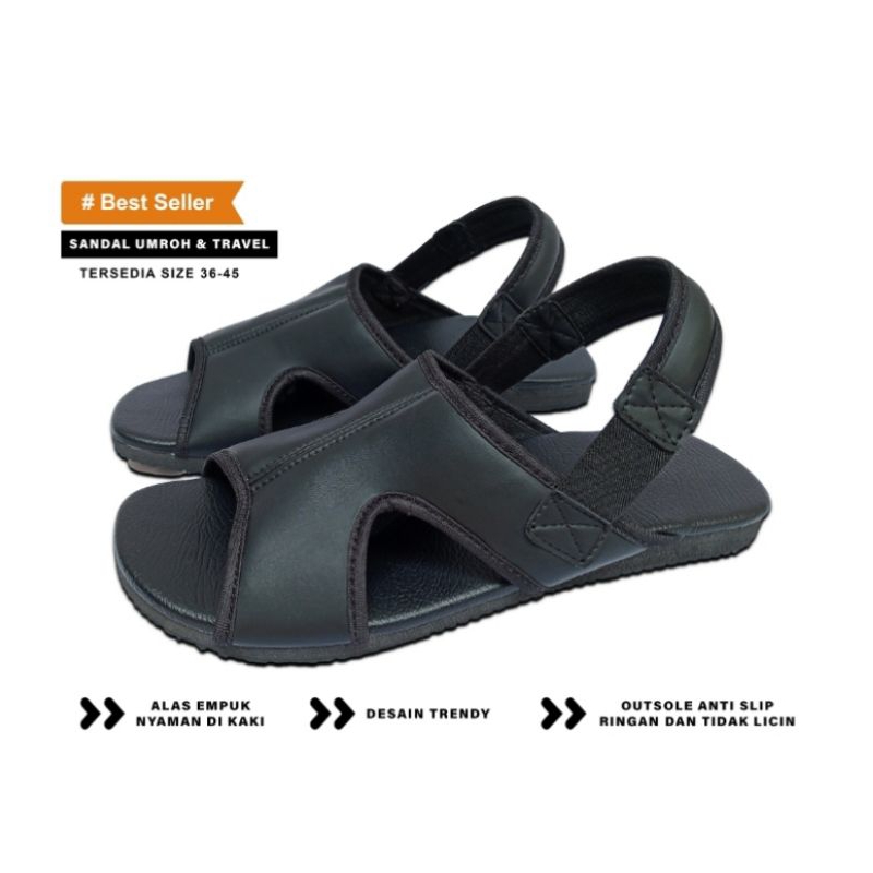 Jual Sandal Haji Umrah Umroh Pria / Wanita Ringan Anti Slip | Shopee ...