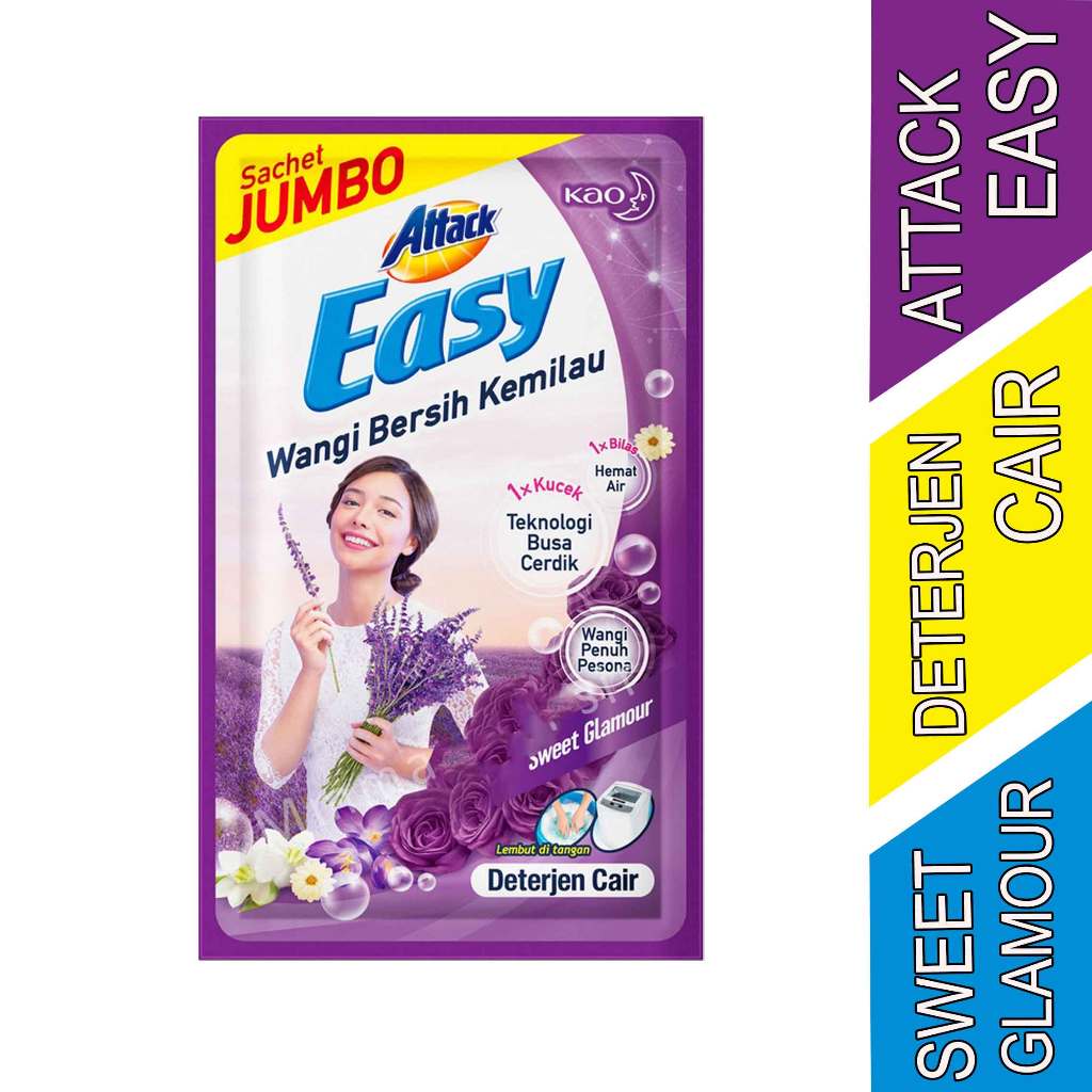 Jual Sweet Glamour - Attack Easy - Deterjen Cair - Sachet 40ml | Shopee Indonesia