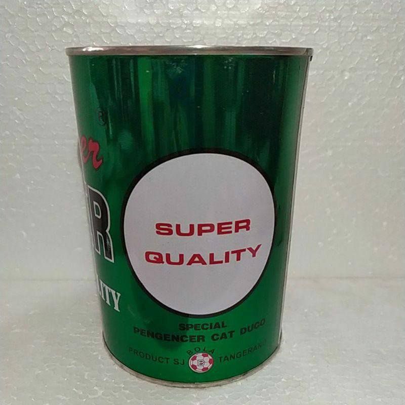 Jual Tiner Pengencer Cat Minyak Besi Kayu & Duco Thinner Super Gloss ...
