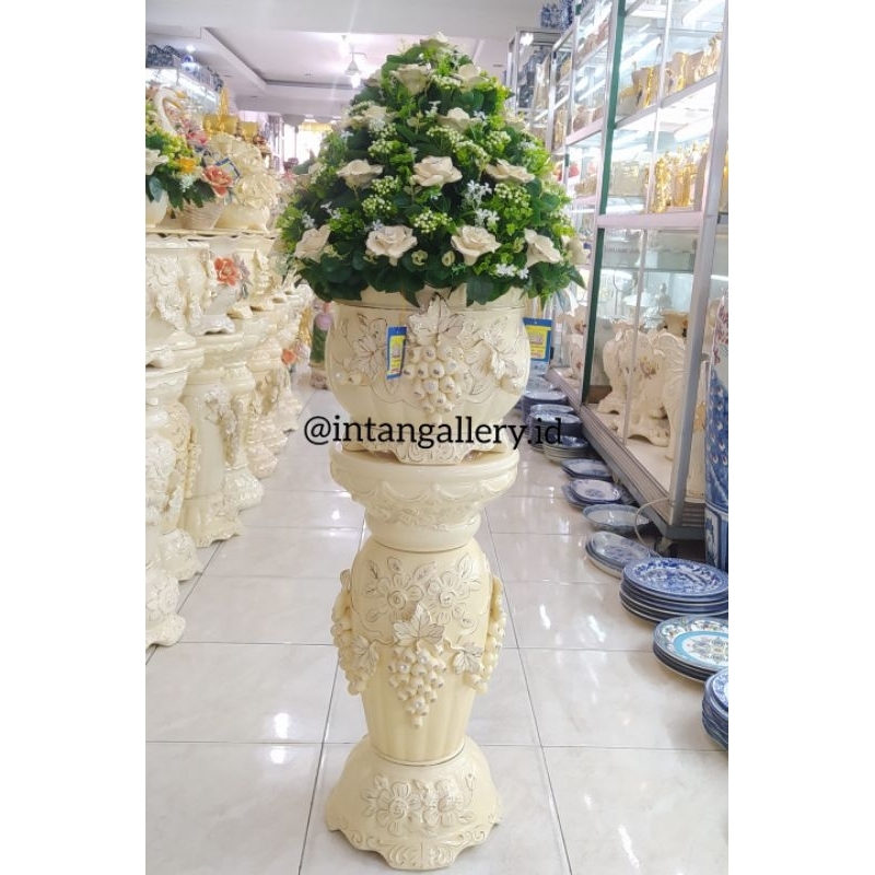 Jual Rangkaian Pilar Bunga London Tinggi 130cm (free packing kayu ...