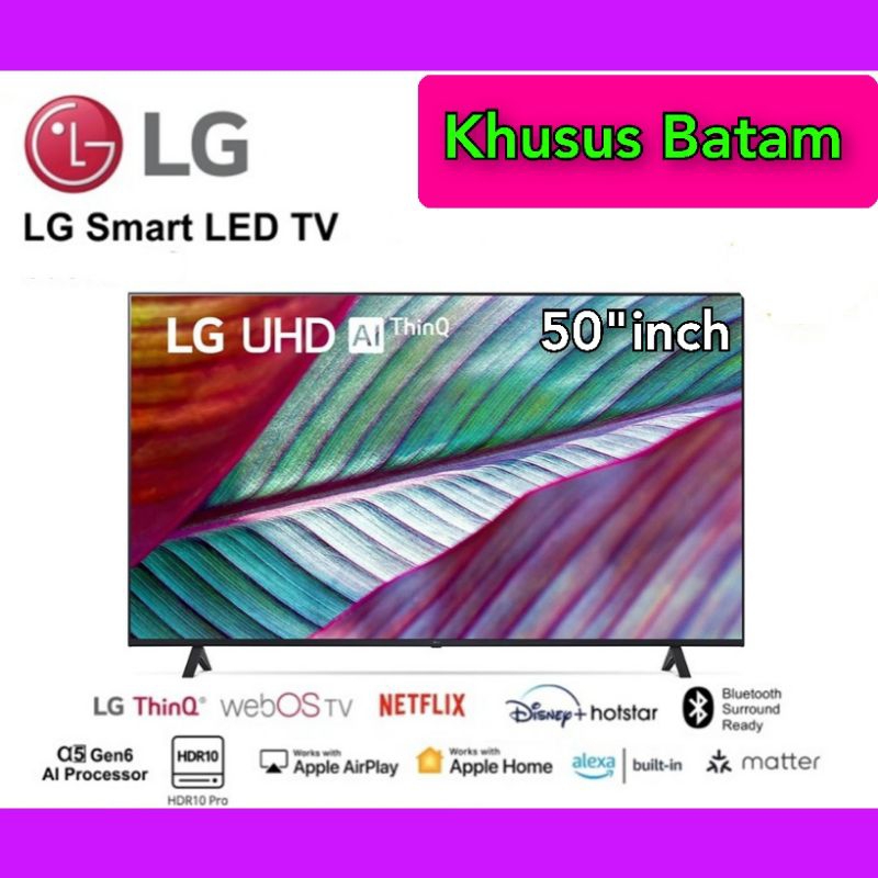 Jual SMART TV LG LED 50"INCH 50UR7500PSC AI ThinQ GARANSI RESMI [KHUSUS ...