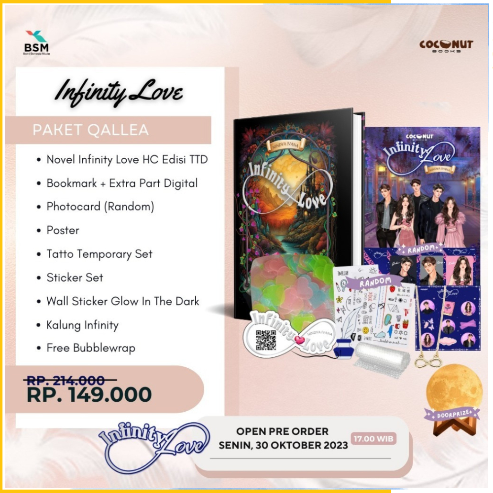 Jual NOVEL INFINITY LOVE By Nindya Ivana - Coconut Books | Shopee Indonesia