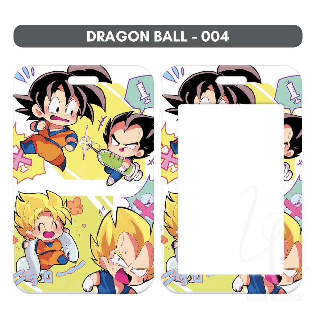 Jual (N009) Nametag Dragon Ball Tanpa Tali / Card Holder Anime / ID ...