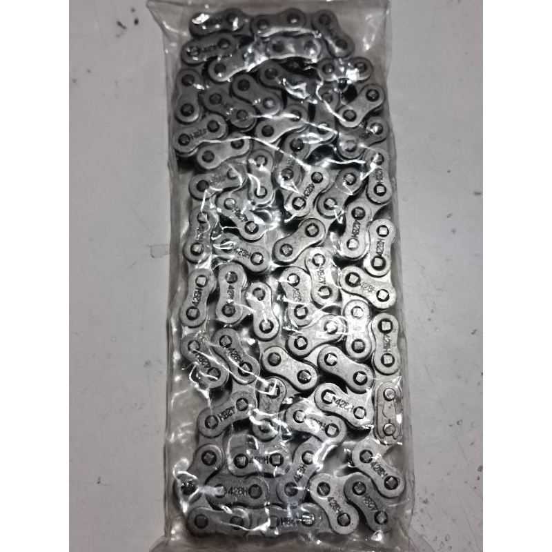 Jual RANTAI RODA BAJA TYPE H ( GRADE A ), ROLLER CHAIN 428H-106 , SUPRA ...