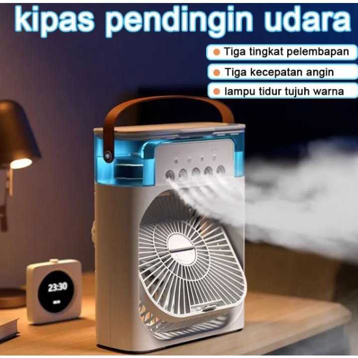 Jual Kipas Pendingin Mini AC Portable Air Cooler Ruangan Humidfier ...