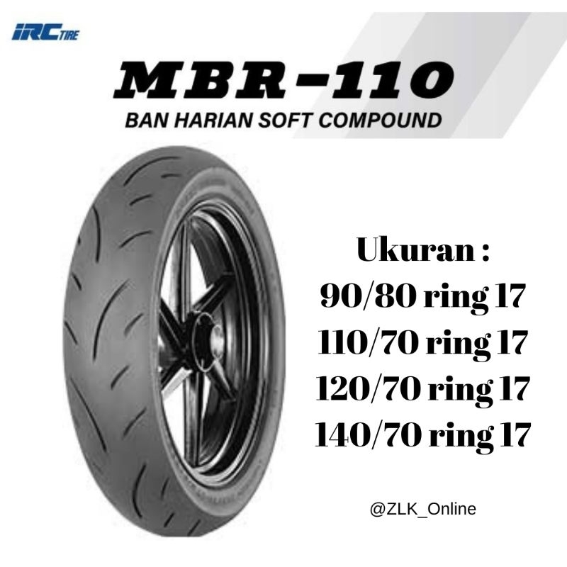 Jual Ban Motor IRC MBR110 ring 17 | Shopee Indonesia