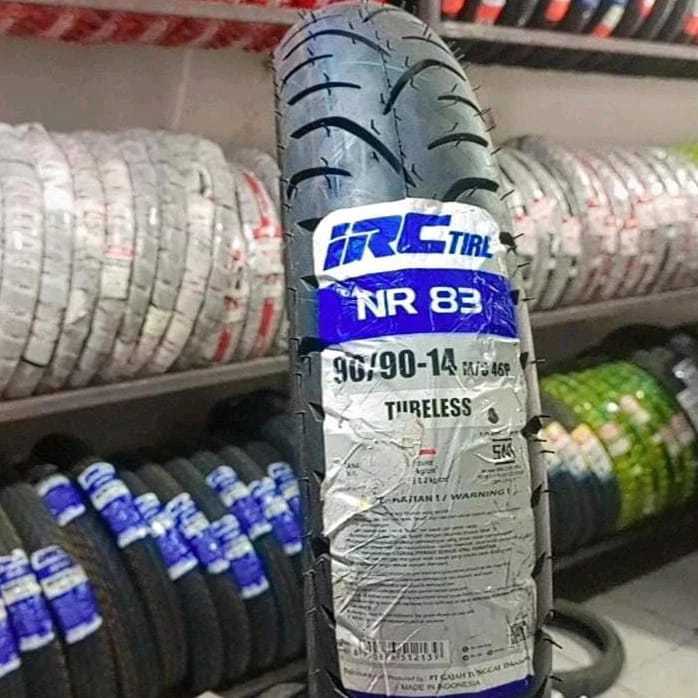 Jual Ban IRC NR83 ukuran 90/90-14 tubeless untuk motor belakang matic ...