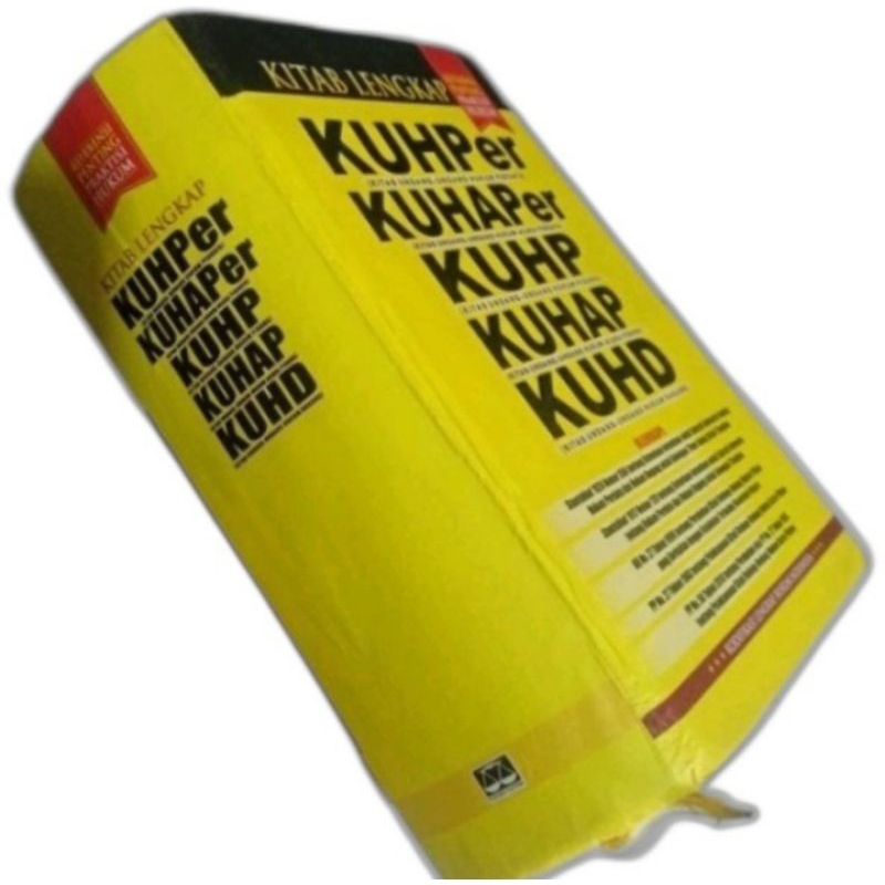 Jual Kitab Lengkap KUHPer KUHAPer KUHP KUHAP KUHD | Shopee Indonesia