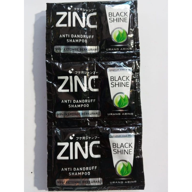 Jual SAMPO ZINC - Shampo Zinc isi 12 X 2 Sachet @10ml | Shopee Indonesia