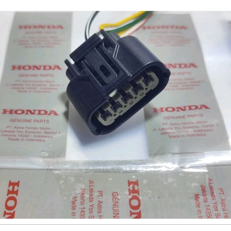 Jual Soket Sensor Tps Gas Tvs Maqs Pin 5 Honda Pcx 150 160 Adv Supra X ...