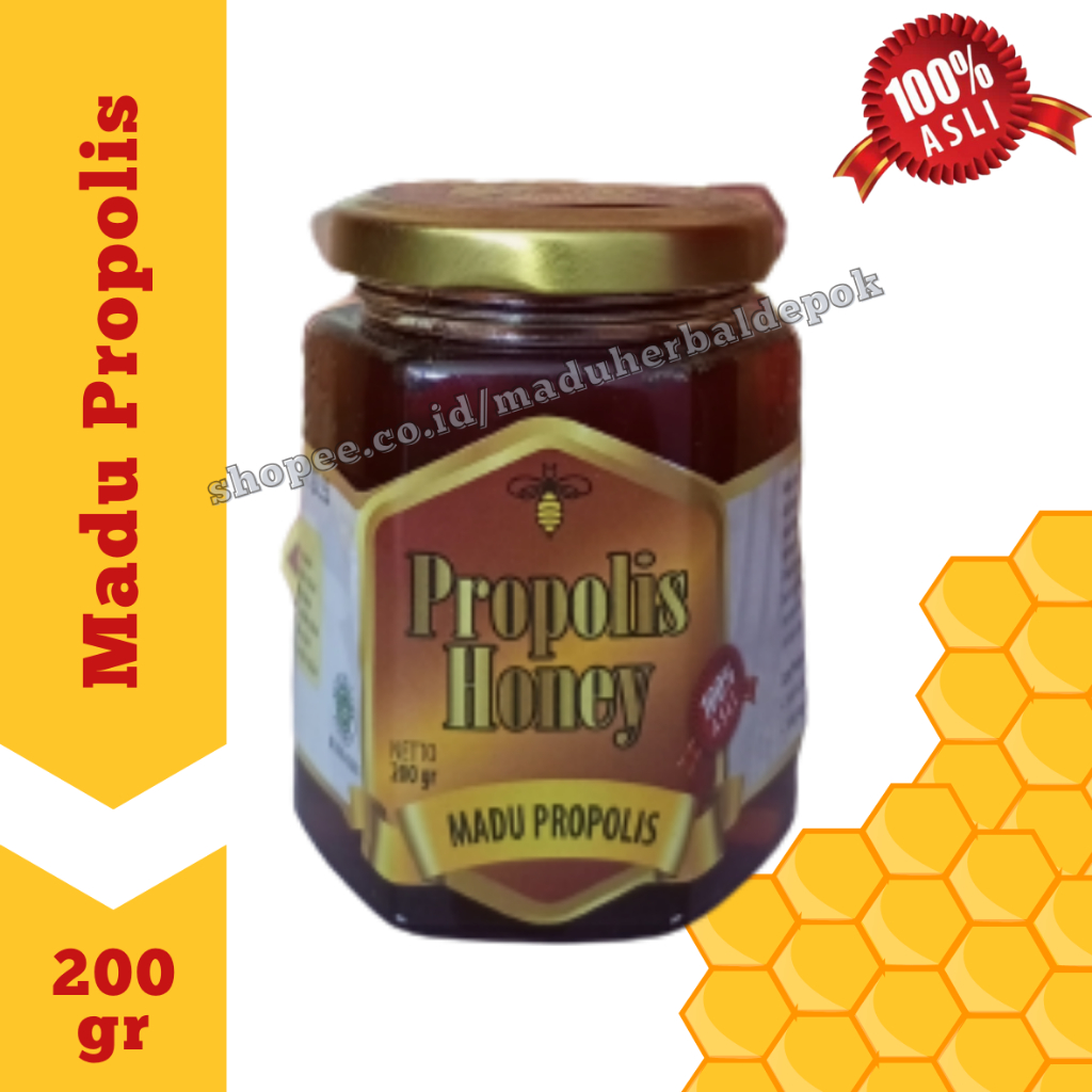 Jual Madu Pramuka Propolis 200gr | Shopee Indonesia